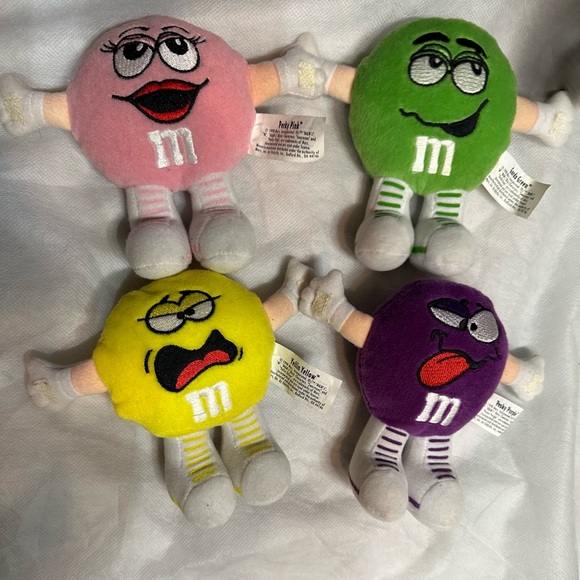 Mars M&Ms | Toys | 998 Mms Minis Swarmees 5 Plush They All Hold Hands ...